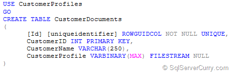 FileStream in SQL Server 2008